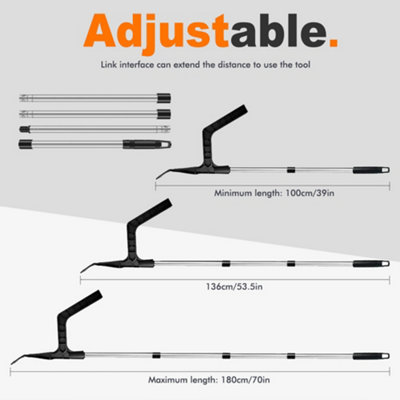 180cm Telescopic Gutter Cleaner Tool Gutter Cleaning Tools Telescopic ...