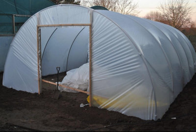18ft x 60ft Large Commercial Heavy Duty Polytunnel Kit - Professional ...