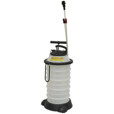 18L Manual Oil & Fluid Extractor with Probes and Extension Tube for ...