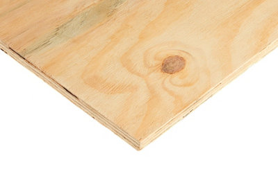 18mm Elliotis Softwood Pine Structural Plywood 8' x 4' (2 Sheets)