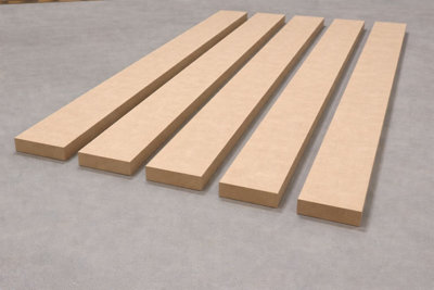 18mm MDF Strips 150mm wide x 2440mm long Pack of 5 FREE DELIVERY