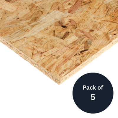 18mm OSB 3 Structural Sterling Board 8' x 4' (x12 Sheets)