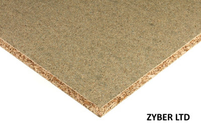 18mm P5 Moisture Resistant Chipboard Flooring T&G 8' x 2' x12 Sheets
