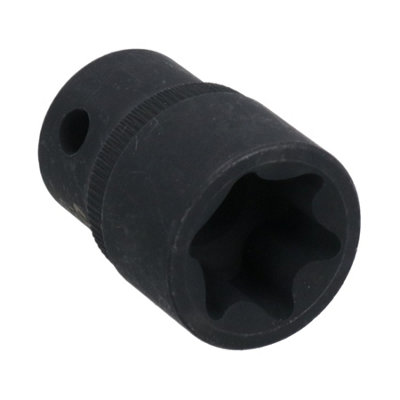 18pc Female Impacted E Torx Star Sockets E5 - E24 3/8" and 1/2" Drive Set