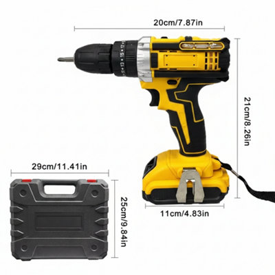 18V Cordless Drill & Driver Kit with 2 Batteries