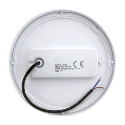 18w LED Bulkhead Ceiling Light Mounted Round Dome 6500k Cool White