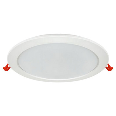18w LED Panel Light Round Recessed Back Lit 6500k 18WSCW02