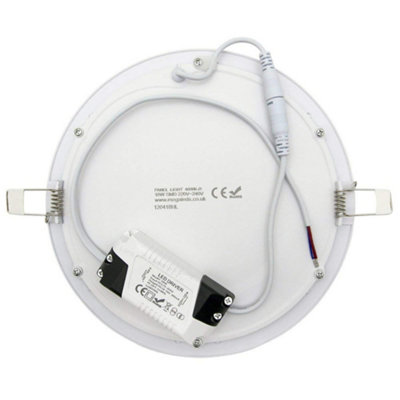 18w LED Round Recessed Ceiling Panel 4000K