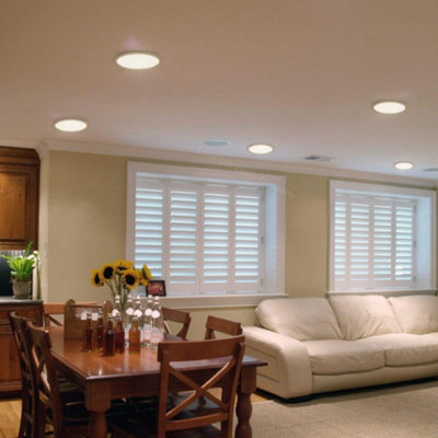 18w LED Round Recessed Ceiling Panel 4000K