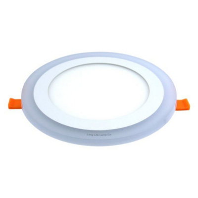 18w Recessed Ceiling LED Round Panel Red