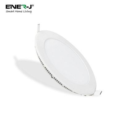 18W Recessed Round LED Mini Panel 220mm diameter Hole Size 205mm 6000K