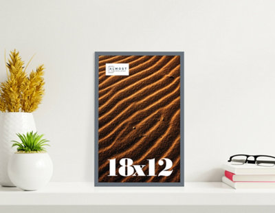 18x12 Grey Picture Frame (45.7 x 30.5cm) Poster, Photo, Artwork ...