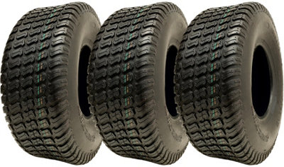 18x6.50-8 Lawnmower Tyres 4-ply Multi Turf Grass Journey P332 350kgs ...