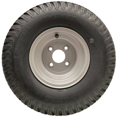 18x9.50-8 Twin Axle ATV Quad Trailer Kit 4 P332 Grass Wheels ALKO Axles ...