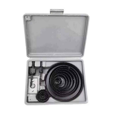 19-127mm Hole Saw Set for Wood Plastic Metal Drywall PVC Drilling