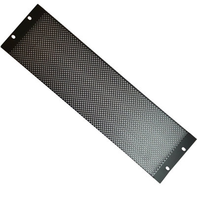 19" 3U Vented Mesh Blanking Rack Patch Panel Equipment Module Cover ...
