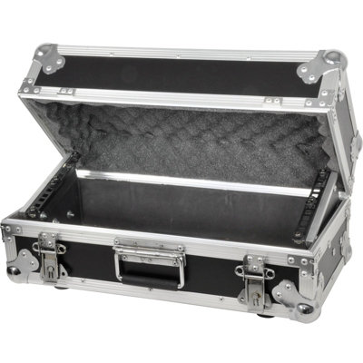 19" 4U Equipment Flight Case Mixer Patch Panel Rack Storage Box Handle ...