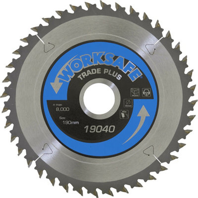 190mm TCT Circular Saw Blade for Precision Cutting - 30mm Bore - 40 ...