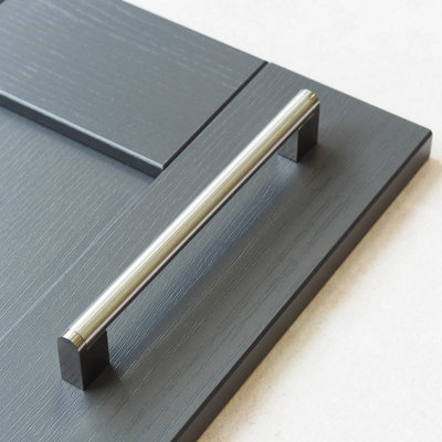 192/220mm Brushed Nickel Boss Bar Handle