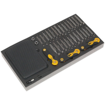 192 Piece Specialised Bit & Folding Hex Key Set with Tool Tray ...
