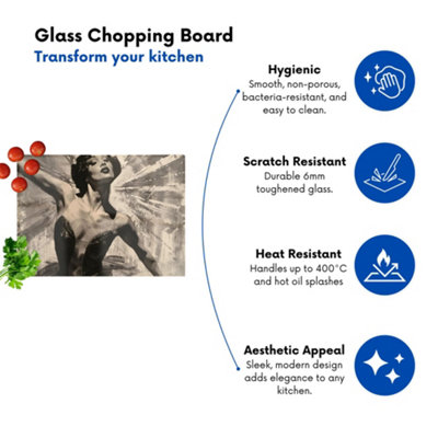 1920S Ballerina Radiance Chopping Board