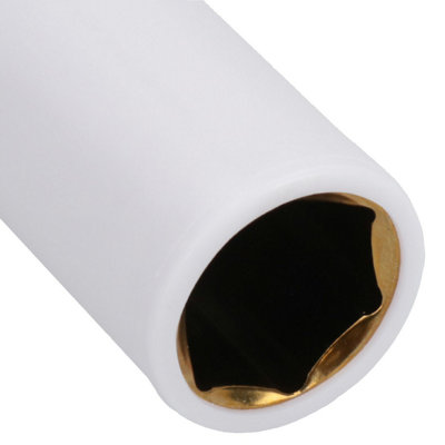 19mm 1/2" Drive Double Deep Alloy Wheel Nut Socket 6 Sided Single Hex