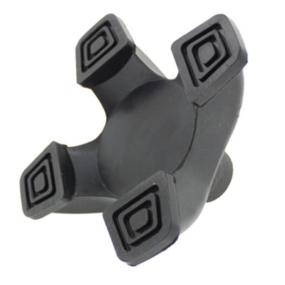 19mm 3/4" Heavy Duty Large Based High Grip Rubber Ferrule Tip for ...