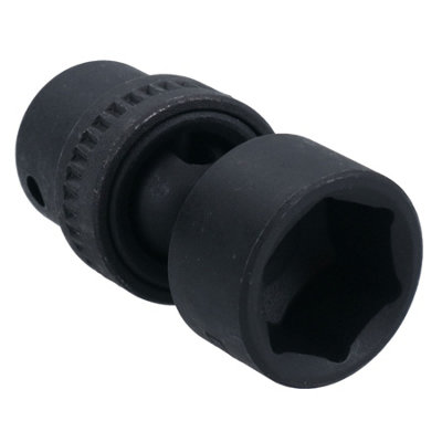 19mm 3/8in Drive Universal Swivel Wobble Metric Impact Shallow Socket