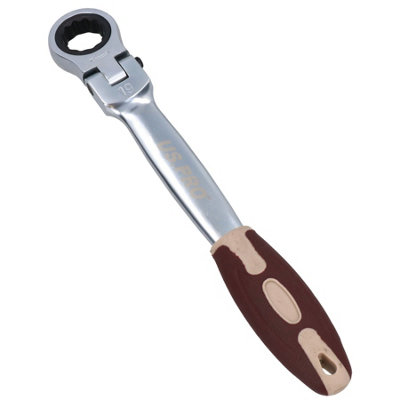19mm Flexi Flexible Enclosed Ring Ratchet Spanner With Lockable Head 72 ...