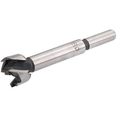 19mm Forstner Bit 3/8in Shank Boring Hole Cutter Flat Wood Drill Bit ...