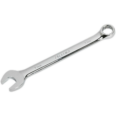 19mm Steel Combination Spanner - Long Slim Design Combo Wrench - Chrome ...
