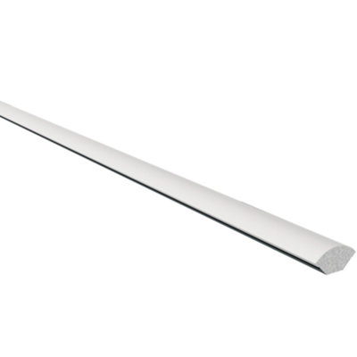 19mm UPVC Quadrant Beading Trim Moulding - 1 Meter x 4 - Total 4 Meters