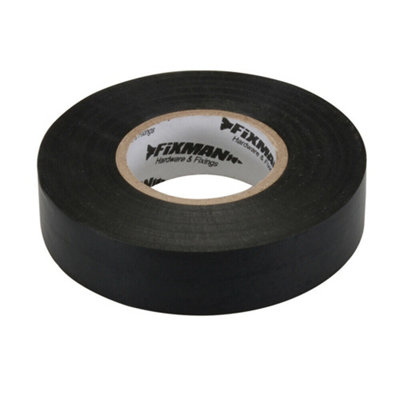 19mm x 33m Black Insulation Tape PVC Electrical Wire Wrap Moisture ...