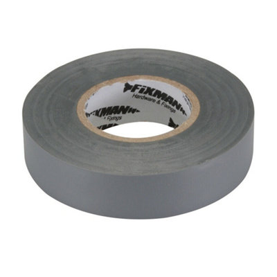 19mm x 33m Grey Insulation Tape PVC Electrical Wire Wrap Moisture ...