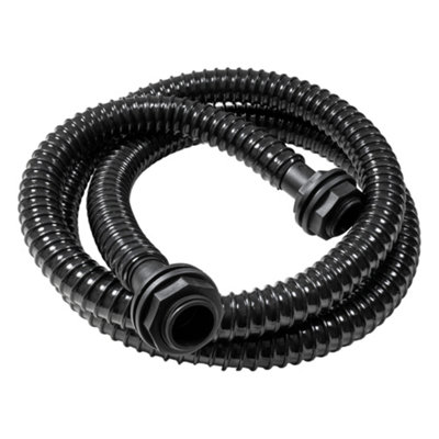1inch Water Butt Connector 1m Kit Corrugated PVC Hose with 2 BSP ...