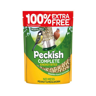 1kg Complete Energy Bites High-Energy Bird Feed for Feeders, Tables ...