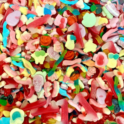 1KG Halloween Sweet Mix Sweet Mixes Pick n Mix Assortments Retro Sweets ...