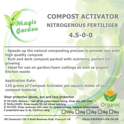 1kg Organic Compost Activator / Accelerator / Compost Maker High in ...