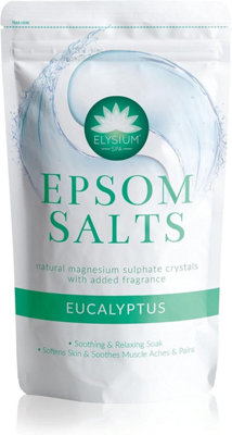 1kg Spa Epsom Salts with Eucalyptus Relaxing Bath Soak for Muscle ...