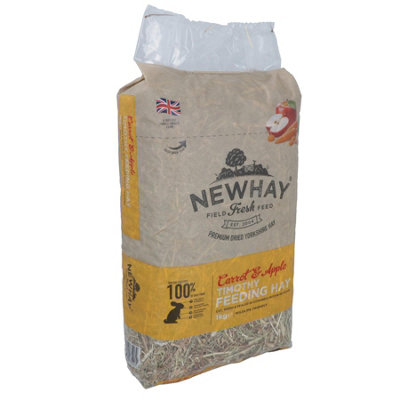 1kg Timothy Hay with Carrot & Apple Nutritious Food & Bedding for Small ...