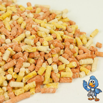 1L BusyBeaks Mixed Suet Pellets - Mealworm Berry High Energy Wild Bird Feed