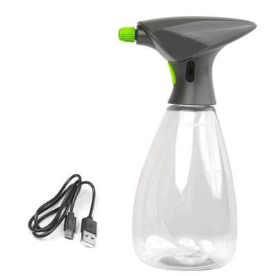 1L Garden Pressure Sprayer Battery Powered Plant Mister Spray Bottle ...