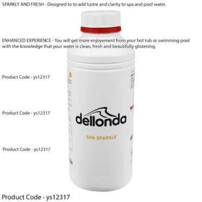 1L Spa and Pool Sparkle Cleaner for Crystal Clear Water