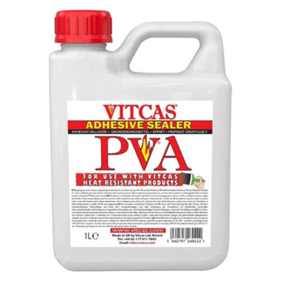1L VITCAS PVA Adhesive Sealer VITCAS | DIY at B&Q