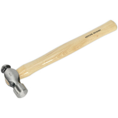 1lb Ball Pein Pin Hammer - Hickory Wooden Shaft - Drop Forged Steel ...
