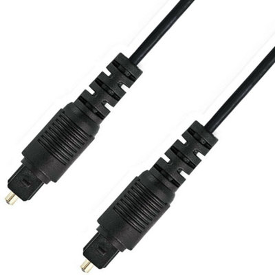 1m Digital Optical Lead Cable SPDIF TOSlink For PS3 | DIY at B&Q