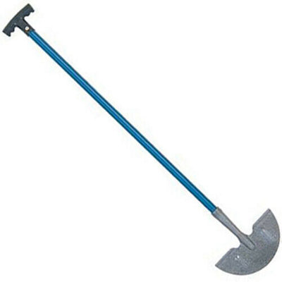 1m Lawn Edging Cutter Tubular T Handle Half Mood Blade Gardening Tool