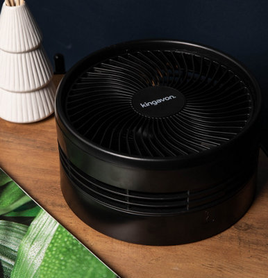 1m Tall Portable Telescopic Cordless Folding USB Rechargeable Cooling ...