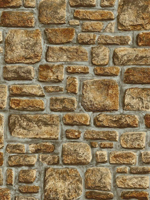 1M X 45CM ALKOR BRICK OLD STONE WALL STICKY BACK PLASTIC SELF ADHESIVE ...