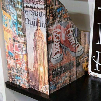 1m x 45cm New York City Self Adhesive Sticky Back Plastic Vinyl DCFIx ...